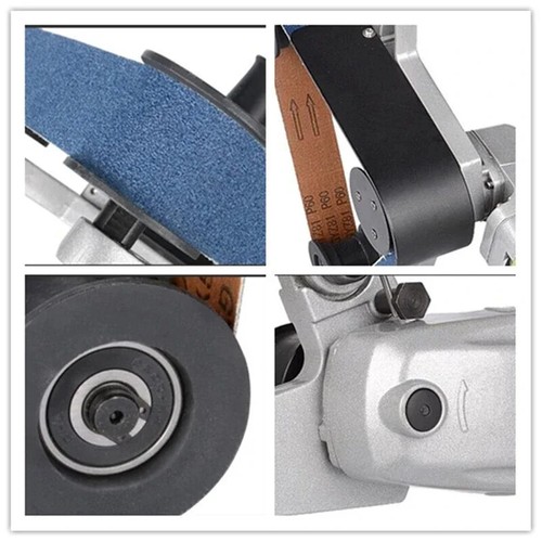 Stainless Steel Tube Polisher Handheld Pipe Polishing Finishing Belt ...