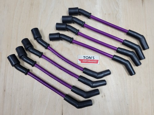 10mm Ton's LS Swap Spark plug wires 10" 4.8 5.3 6.0 6.2L 45 degree GM ...