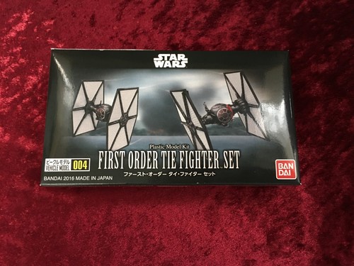 BANDAI Star Wars VEHICLE MODEL 004 FIRST ORDER TIE FIGHTER Model Kit | eBay