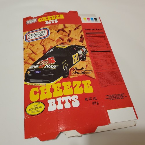 Crackin Good Cheeze Bits Box Cheese Mark Martin Winn Dixie 60 Taurus ...
