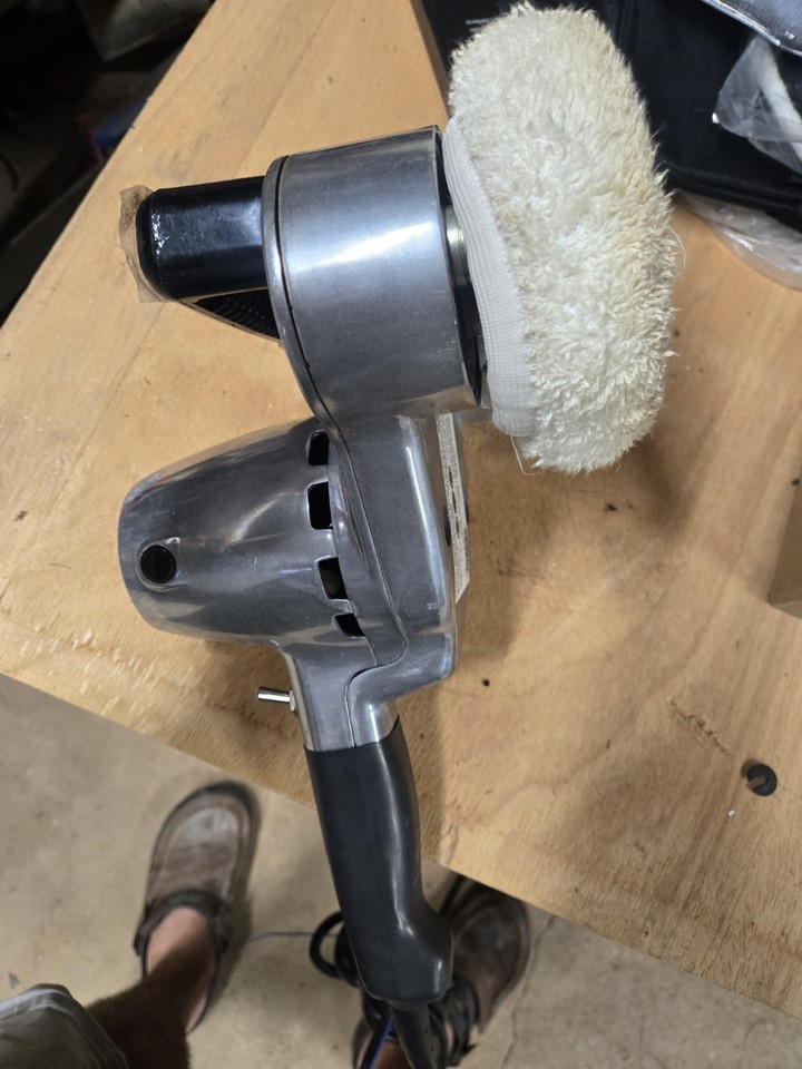 Vintage CYCLO TOOLS Model 5 Pro Dual Head Orbital Polisher! 110v | eBay