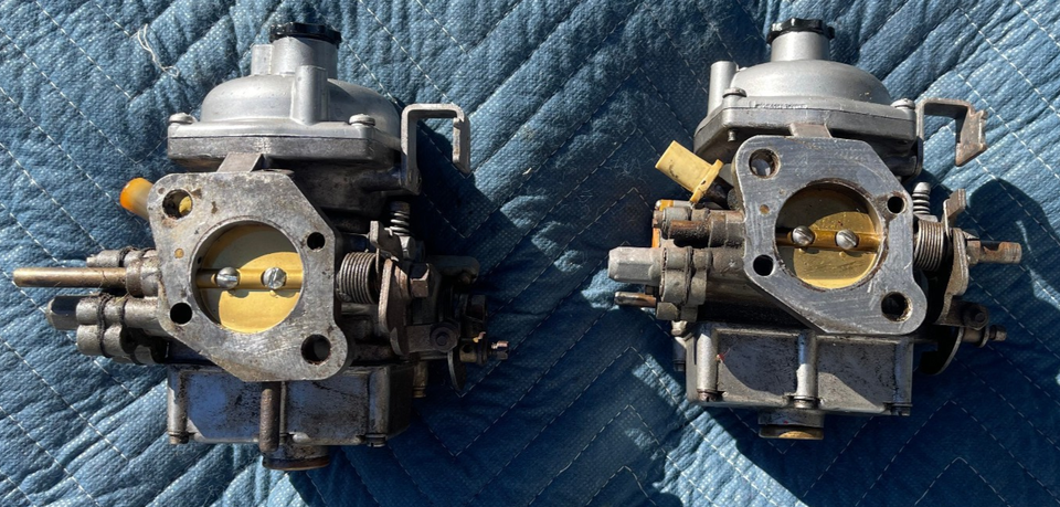 Original Matched Pair Zenith Stromberg CD150 Carburetors for Triumph ...