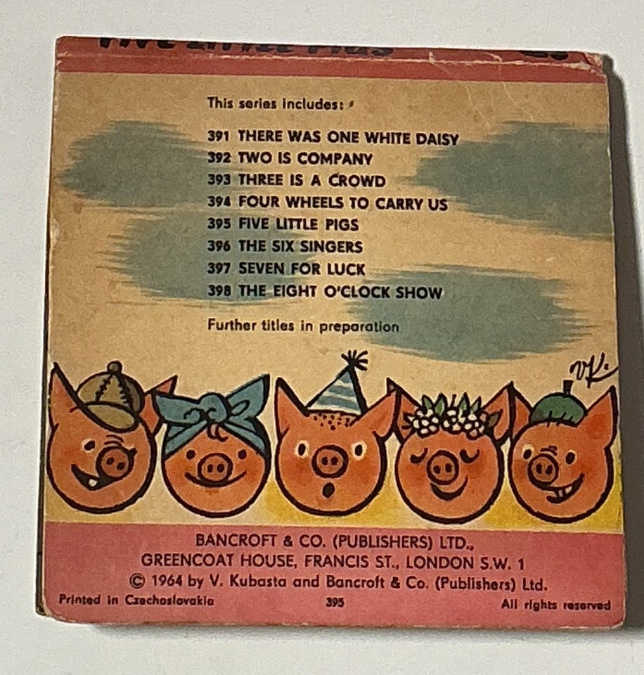 Five Little Pigs by Vojtěch Kubašta (Bancroft & Co., 1964) | eBay UK