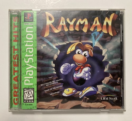 Rayman PlayStation PS1 - UbiSoft 1998 Greatest Hits | eBay