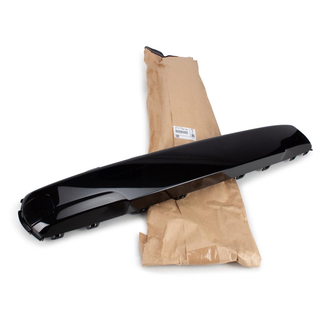 ORIGINAL MINI Blende Stoßfänger COOPER S SCHWARZ F55 F56 F57 vorne ...