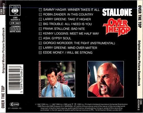 Over The Top Soundtrack