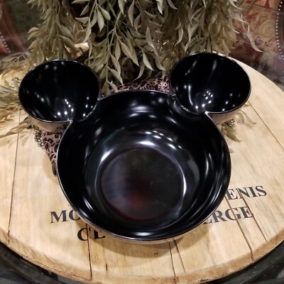Zak Designs MICKEY MOUSE Head Black Serving Bowl | eBay