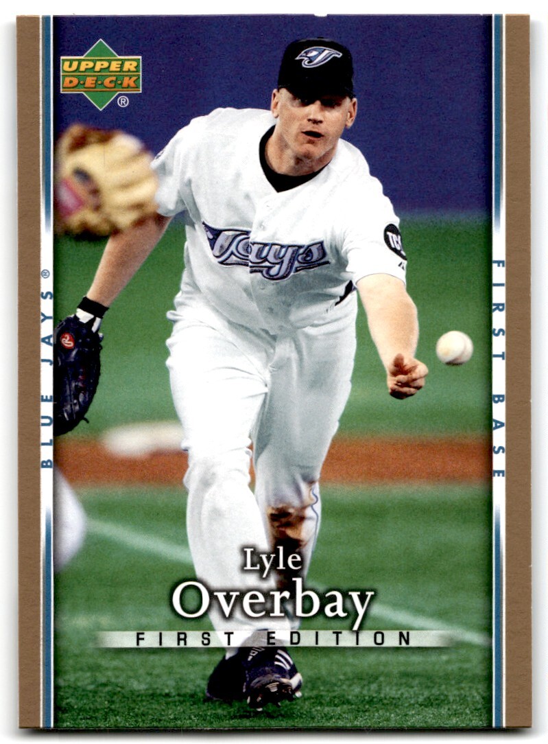 2007 Upper Deck First Edition Lyle Overbay Baseball Cards #160 | eBay