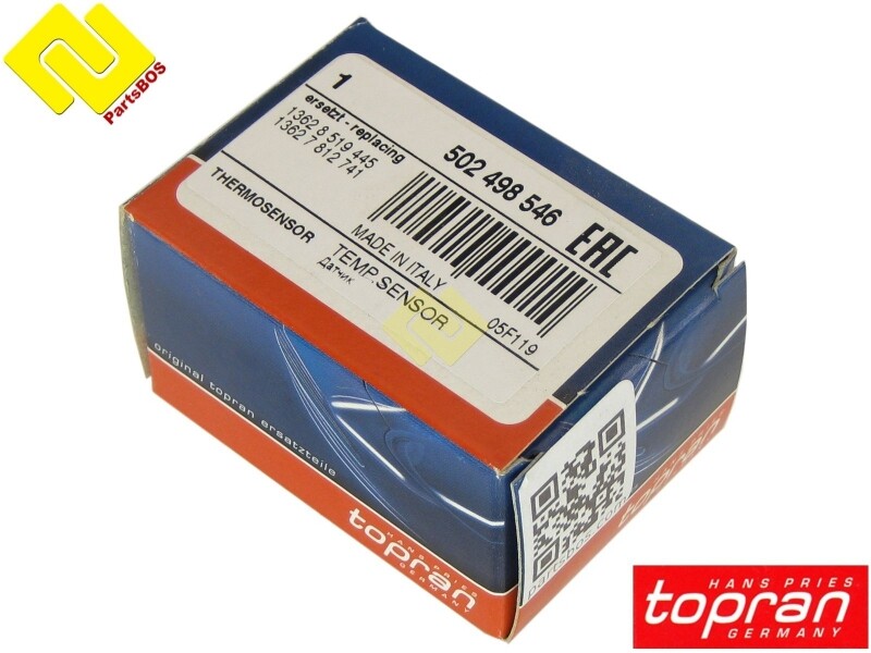 TOPRAN 502498 INTAKE AIR TEMPERATURE SENSOR for BMW ,13627812741 ...