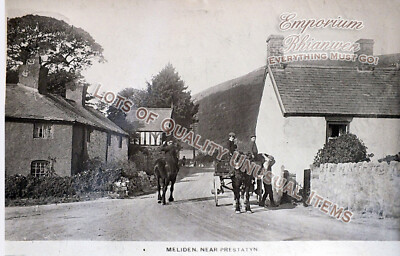 3 OLD PHOTOS Meliden Tai Cochion Meliden Village Miners Arms School Pre ...
