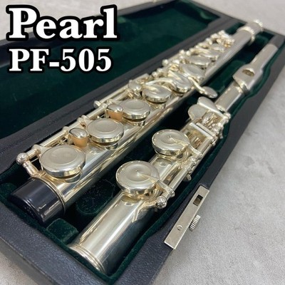 Pearl Flute PF-505 E Mechanism French Pointed Arm Offset Used With Hard ...