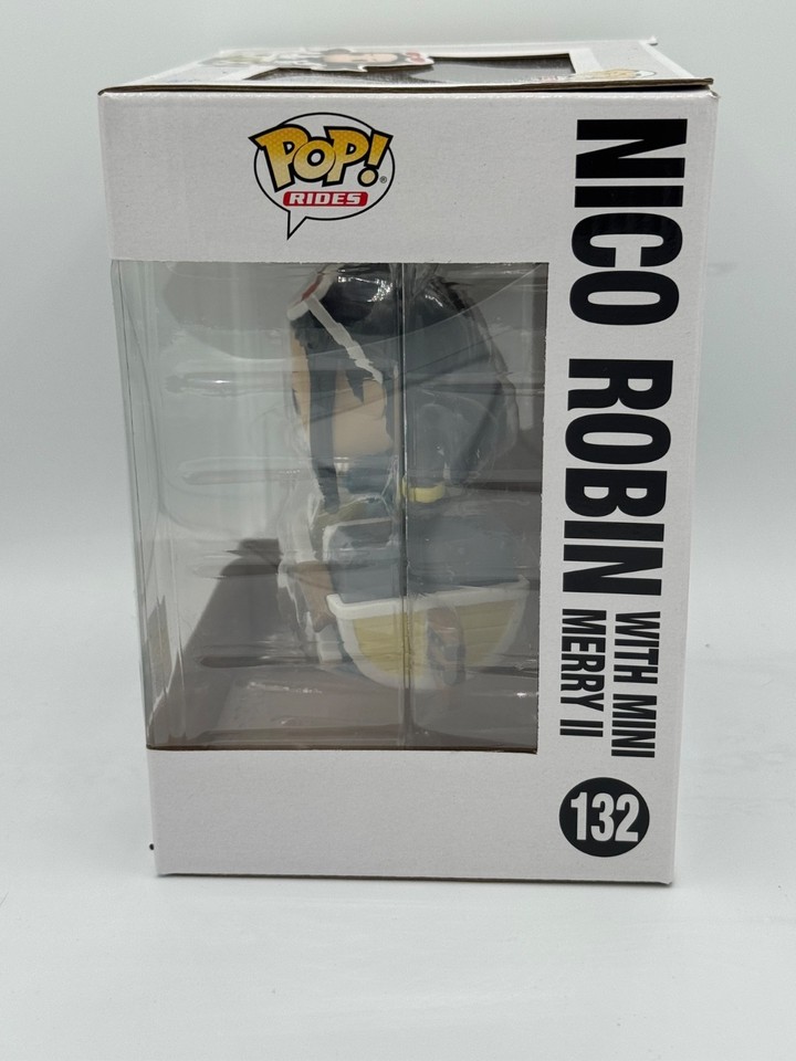 SDCC 2025 EXCLUSIVE! FUNKO POP! ONE PIECE NICO ROBIN WITH MINI MERRY II ...