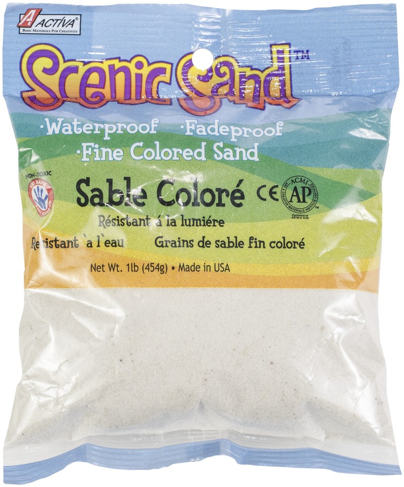 Scenic Sand 1lb-White, SAND-4483 | eBay