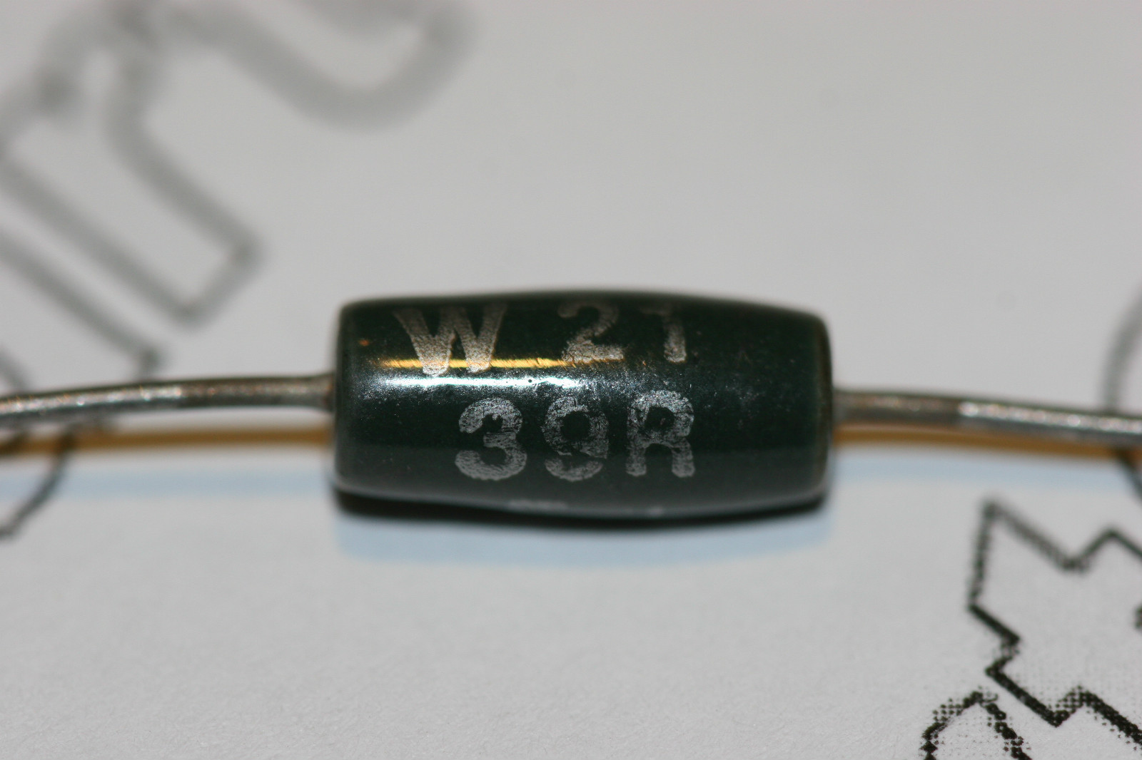 5x 39R W21 3W Vitreous Enamelled Wirewound Resistors 39 Ohm | eBay UK