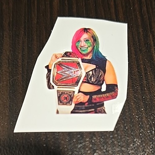 Wrestling Sticker Asuka WWE AEW 1" Size B | eBay