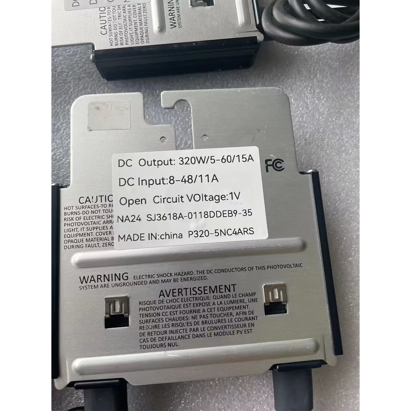 SOLAREDGE Solar Optimizer MPPT 320W/400W P400-5NC4ARM DC PV Solar ...