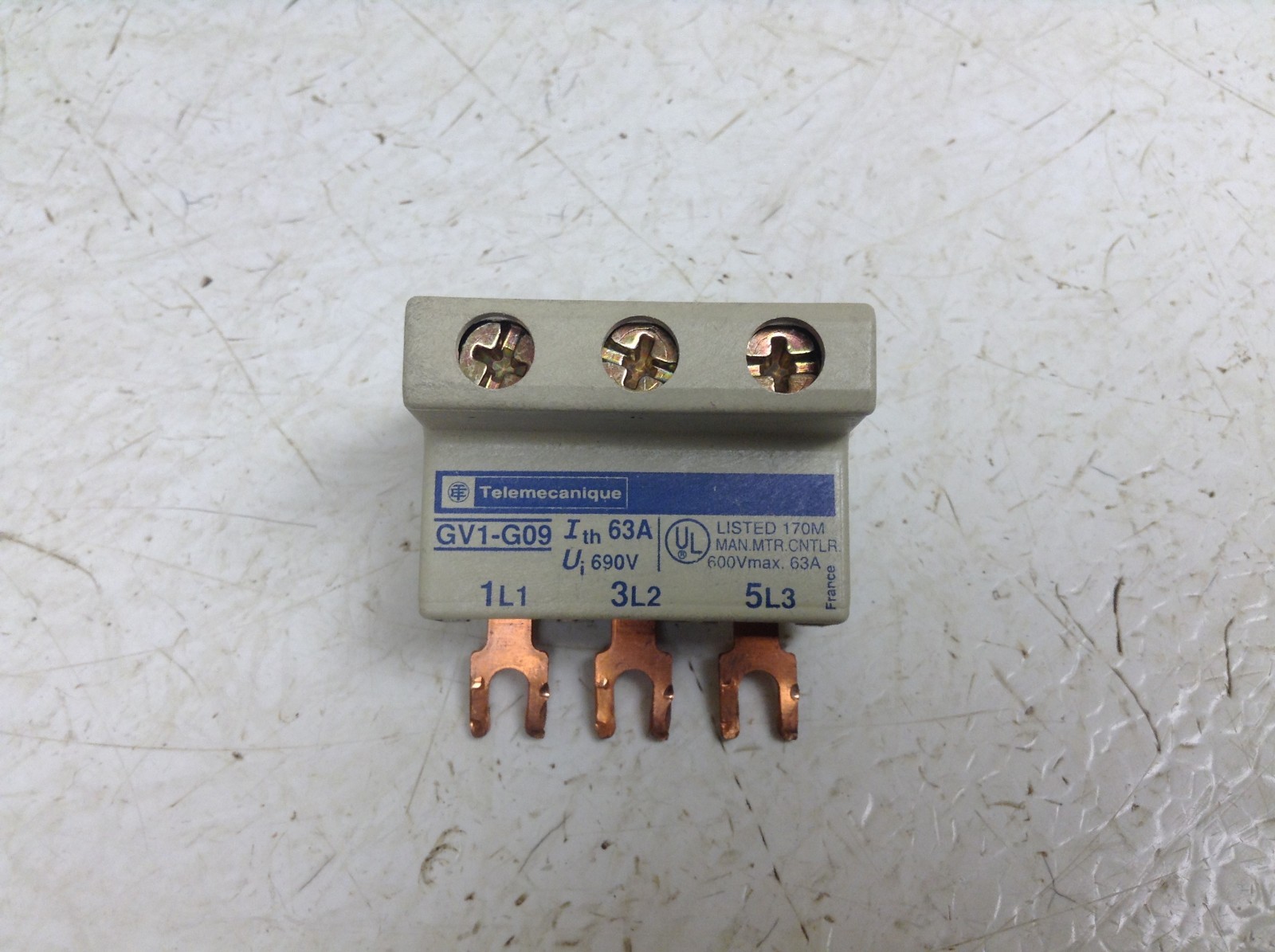 Telemecanique GV1-G09 Starter Terminal Block GV1G09 | eBay