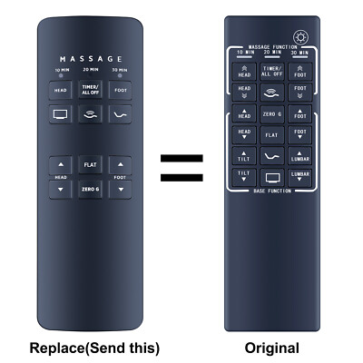 Replacement Remote Control For Ergomotion Softide 8100 Or 8300 ...