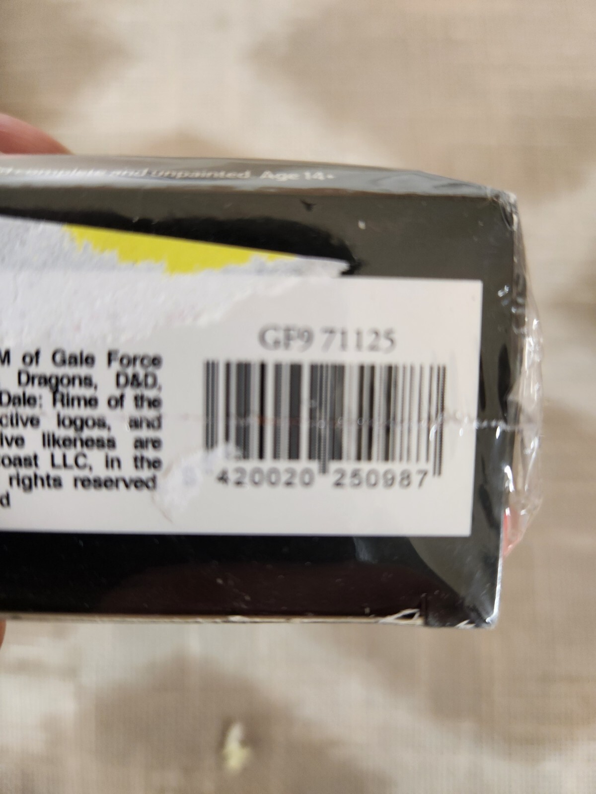 Collector's Series - D&D: Xardorok Sunblight 71125 | eBay