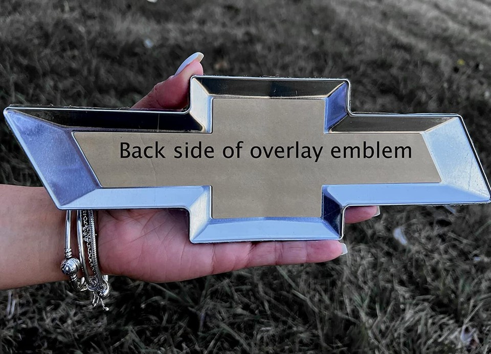 2016-2019 Chevrolet Silverado 1500 Front & Tailgate Bowtie Overlay ...