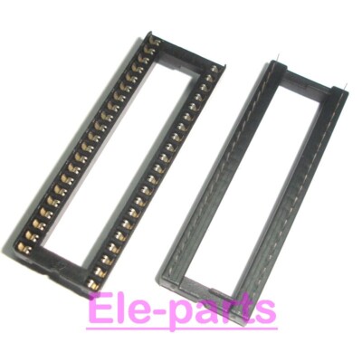 50 PCS DIP-42 42 PIN 42PIN IC Sockets Adaptor Solder Type Wide 2.54MM ...