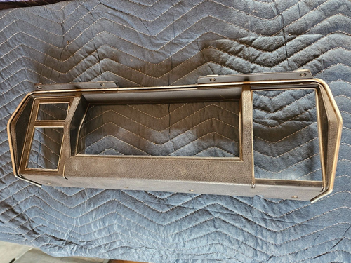 1967 1968 AMC RAMBLER REBEL AMBASSADOR DASH CLUSTER SURROUND OVERLAY ...