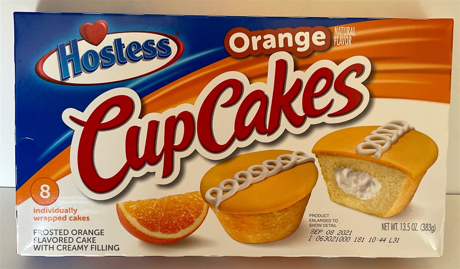 Our Hostess Cupcake Orange