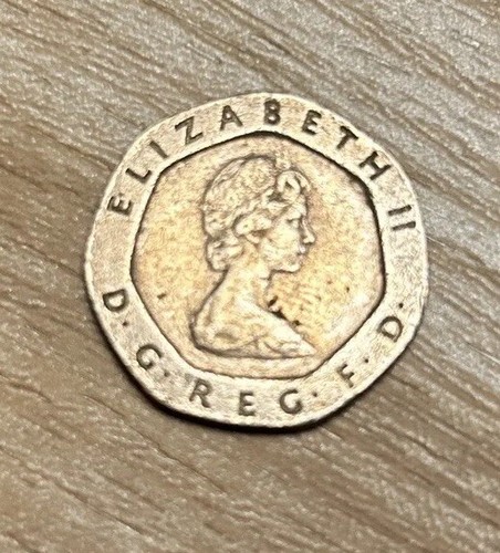 1982 Rare Twenty Pence Elizabeth II UK Coin D. G. Reg. F. D. | eBay