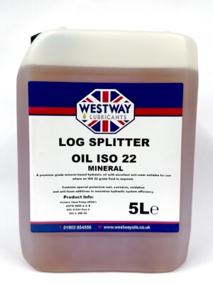 Log Splitter Oil ISO 22 Hydraulic Oil 5 Litres 5L VG22 | eBay UK