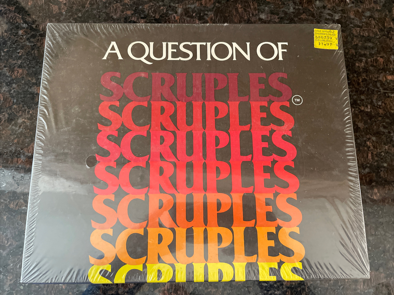 A Question of Scruples Game of Moral Dilemmas Card Game 1984 Vintage ...