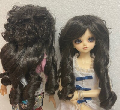 Monique Collection EMMA Synthetic Mohair wig NEARLY BLACK sz 6-7 NEW ...