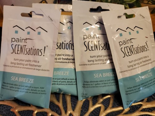 4pk- Paint Scentsations! Paint Additive- 1 oz Packet - SEA BREEZE ...