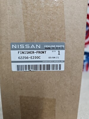 New Genuine Nissan Finisher-Front Bumper Fascia,Rh 62256EZ00C / 62256 ...