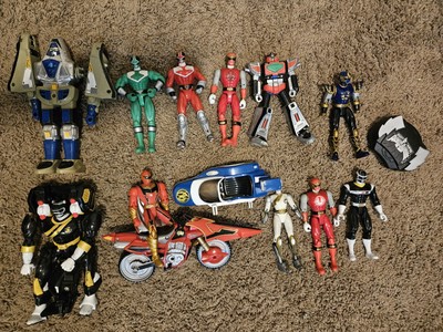 Huge Lot Of Mixed Power Rangers Action Figures Late 90s & Early 2000s ...