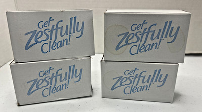 Vintage Zest Soap Bars Zestfully Clean 3.2 oz. Sealed 4 Bars Made in ...