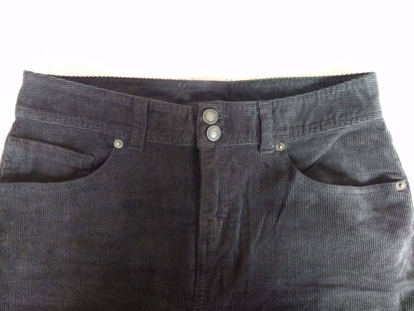 PATAGONIA Rockwall (Dark Gray) Organic Cotton Stretch Corduroy Skirt ...