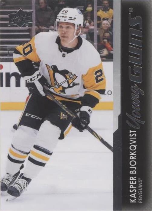 2021-22 Upper Deck Extended Series - Young Guns Kasper Bjorkqvist #714 ...