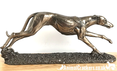 Racing Greyhound Bronze sculpture ornament figurine statue trophy ...