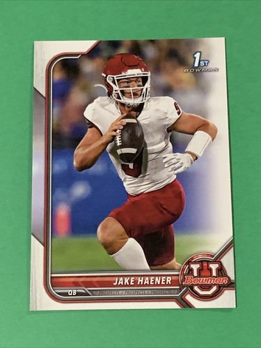 2022 Bowman University Jake Harner 1st Bowman #78 Fresno State Bulldogs ...