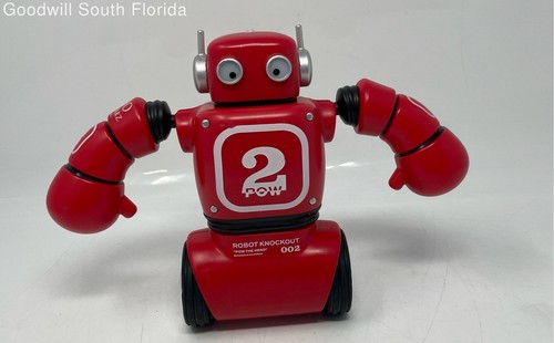 F.A.O Schwarz Robot Knockout Pow The Hero 2-Fighting Robot Not Tested ...