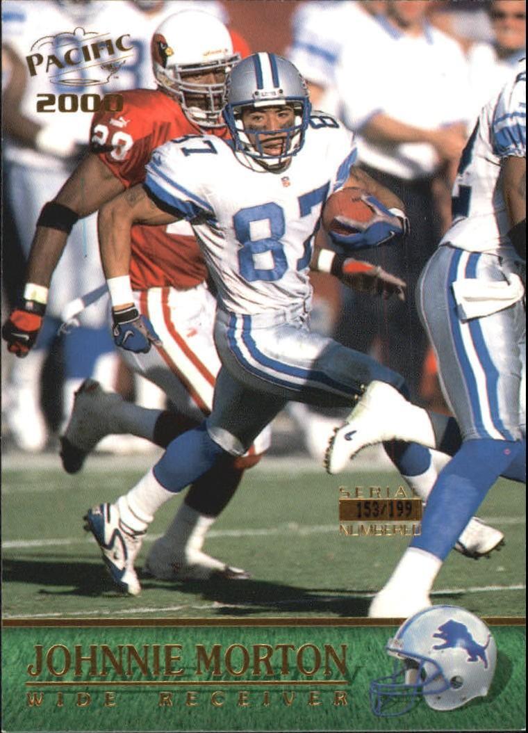 2000 Pacific - Johnnie Morton #132 Gold /199 for sale online | eBay