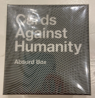 New Cards Against Humanity Absurd Box Expansion Pack 300 Cards Fast ...