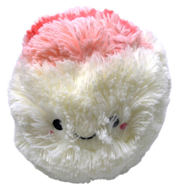 Squishable 11" Mini Shrimp Sushi Plush Food Smiley Furry Soft Rice Seaweed | eBay
