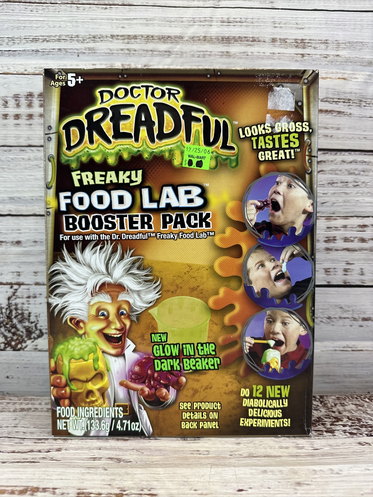 NEW FACTORY SEALED Doctor Dreadful Freaky Food Lab Booster Pack FUNRISE ...
