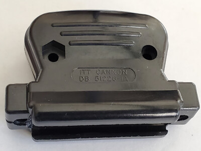 4pcs ITT/CANNON DB51226-1A BLACK CONNECTOR BACKSHELL | eBay