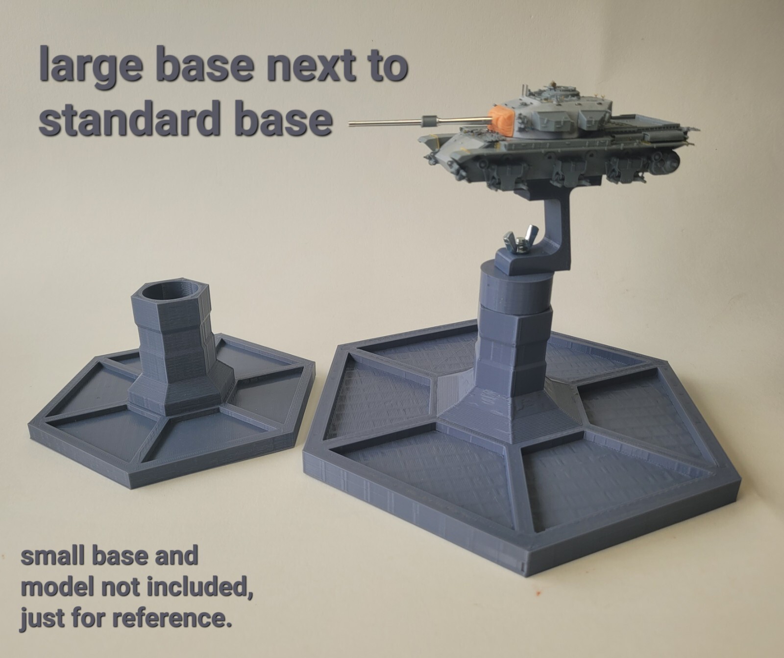 Large Model Tank Handle building and painting mount holder tool stand ...