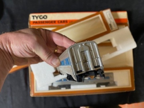 Vintage Ho Scale Tyco Amtrak 3 Passenger Cars (Observation/Combine ...