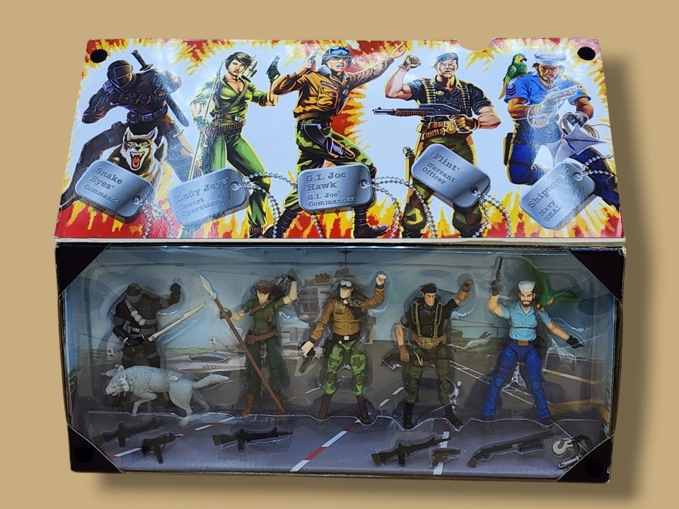2009 Hasbro G.I.JOE 25th Anniversary GIJOE Boxed 3.75" Action Figure ...