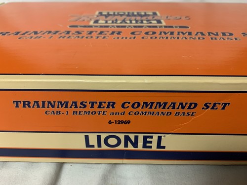 LIONEL TRAINMASTER COMMAND BASE CAB-1 REMOTE CONTROL ACCESSORY 6-12969 ...