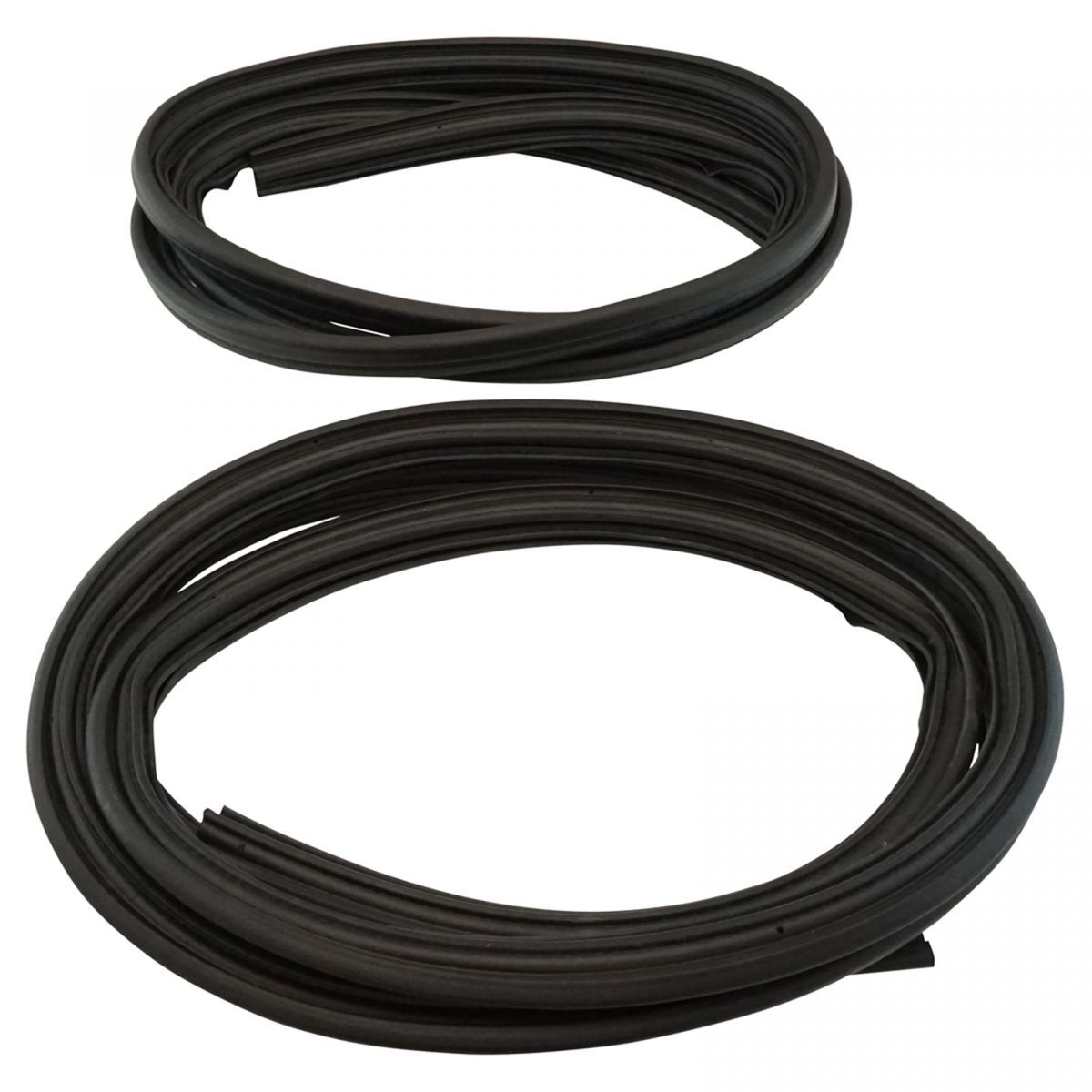 Rear Door Body Mounted Weatherstrip Seal LH & RH Pair for Ford Crew Cab ...